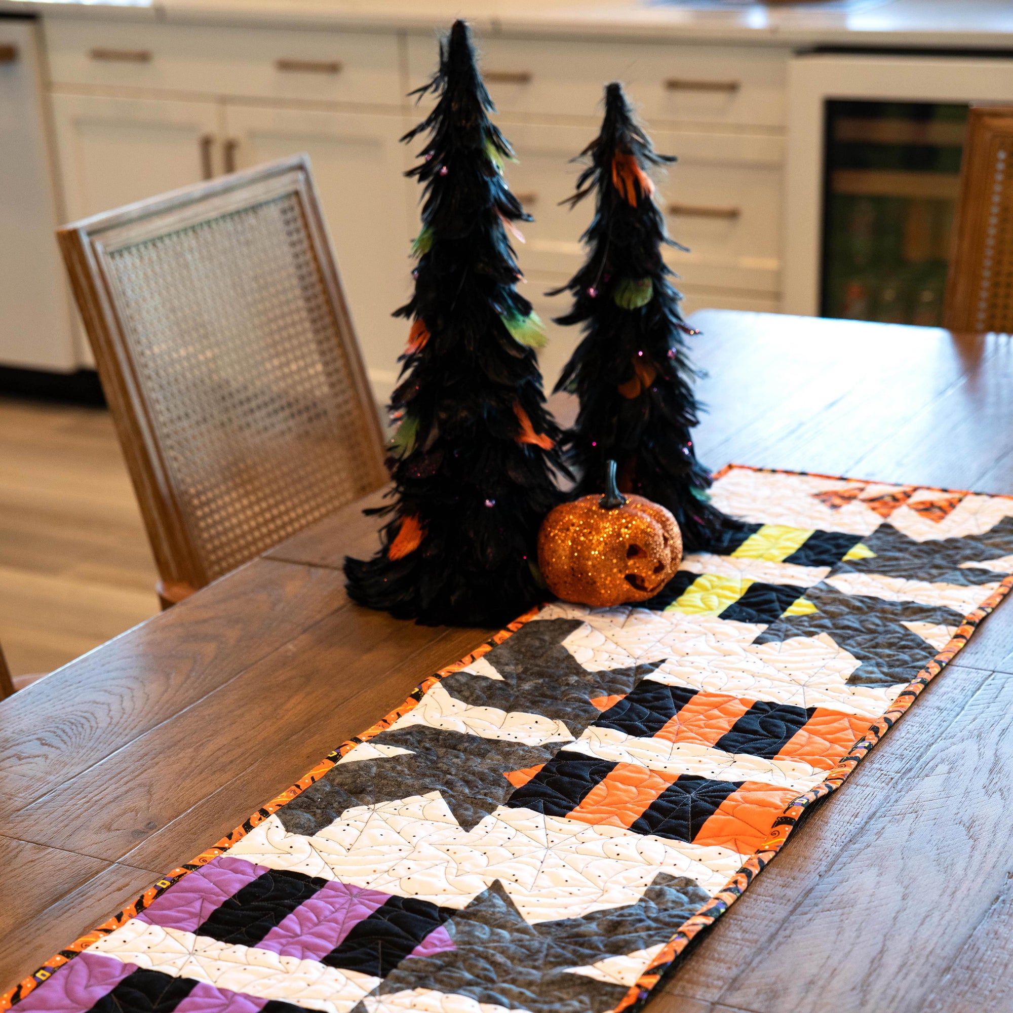 Witches Feet Table Runner Precut Quilt Kit – Block Party Quilt Co