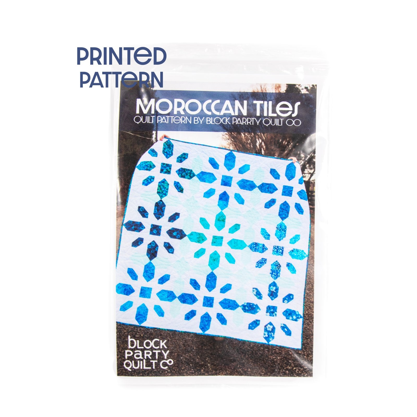 Moroccan Tiles Quilt Pattern – Block Party Quilt Co