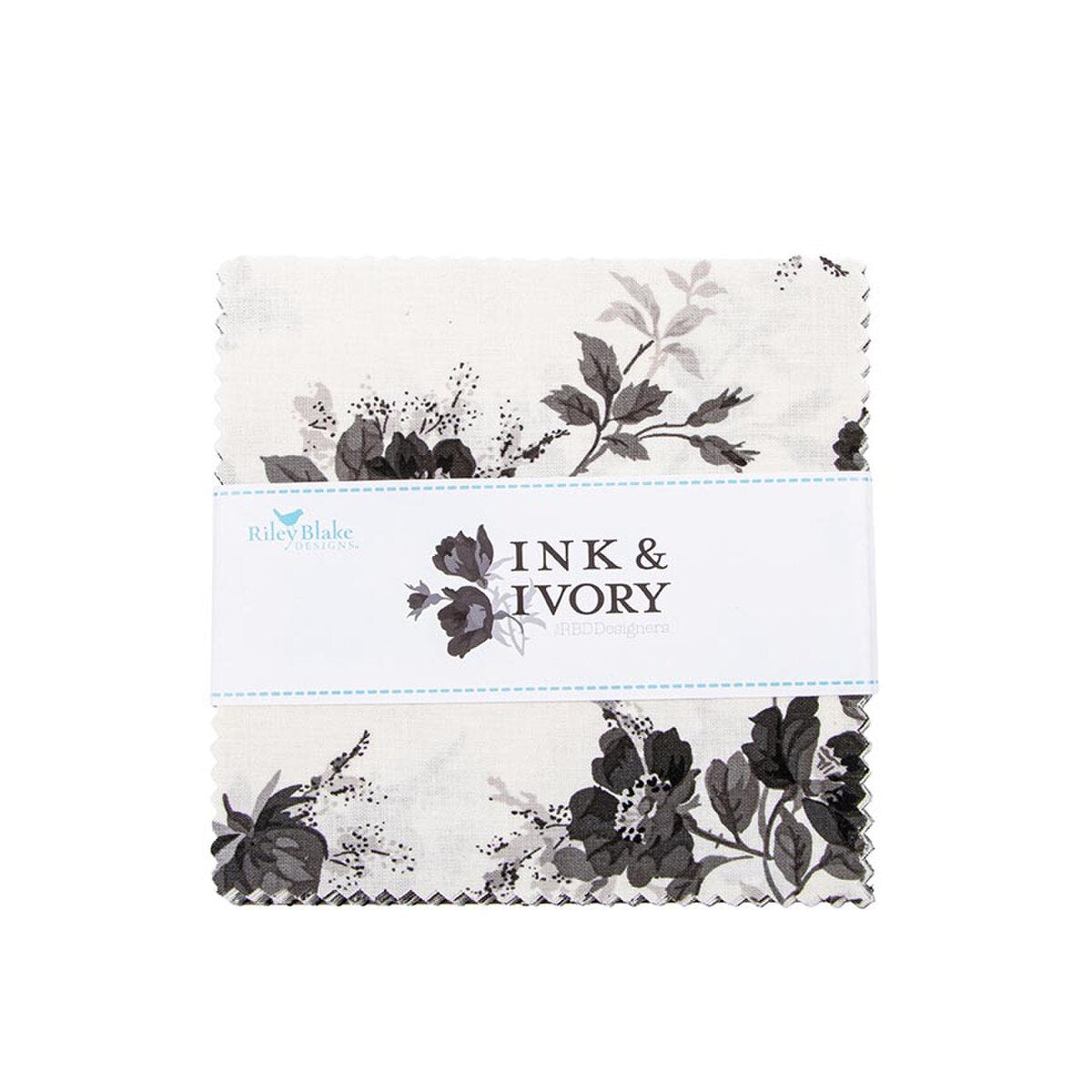 Ink and Ivory 5 inch Charm Pack Riley Blake – Block Party Quilt Co