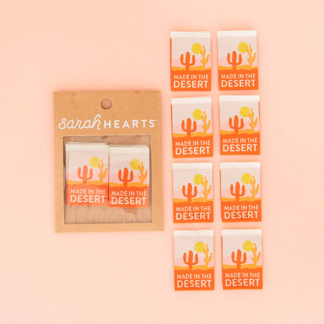 Made in the Desert Woven Label Pack from Sarah Hearts – Block Party ...