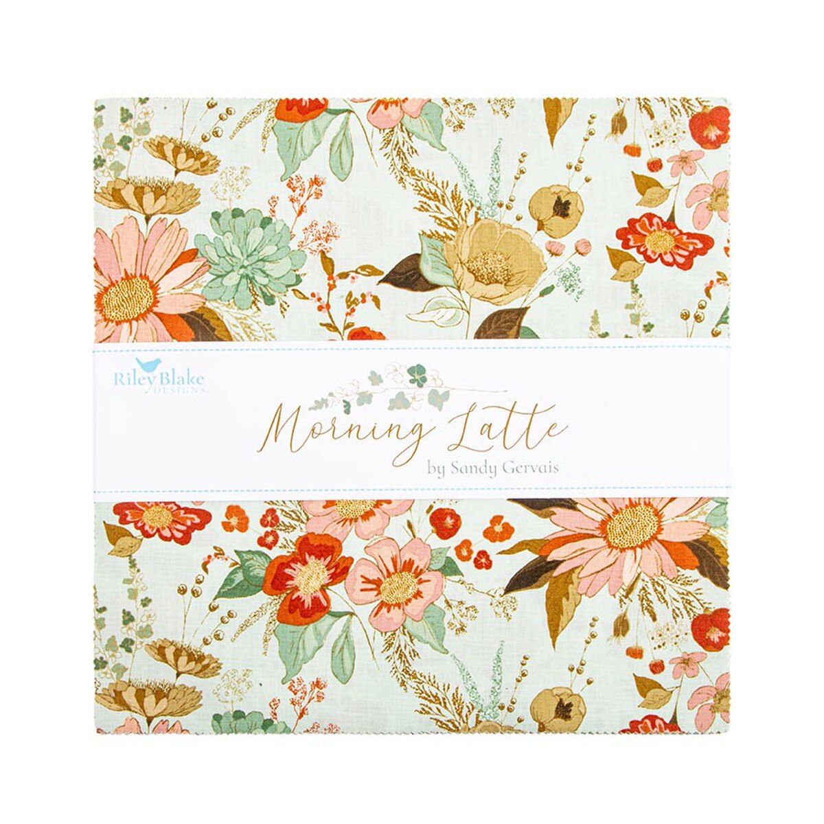 Morning Latte 10" Square Layer Cake Riley Blake – Block Party Quilt Co