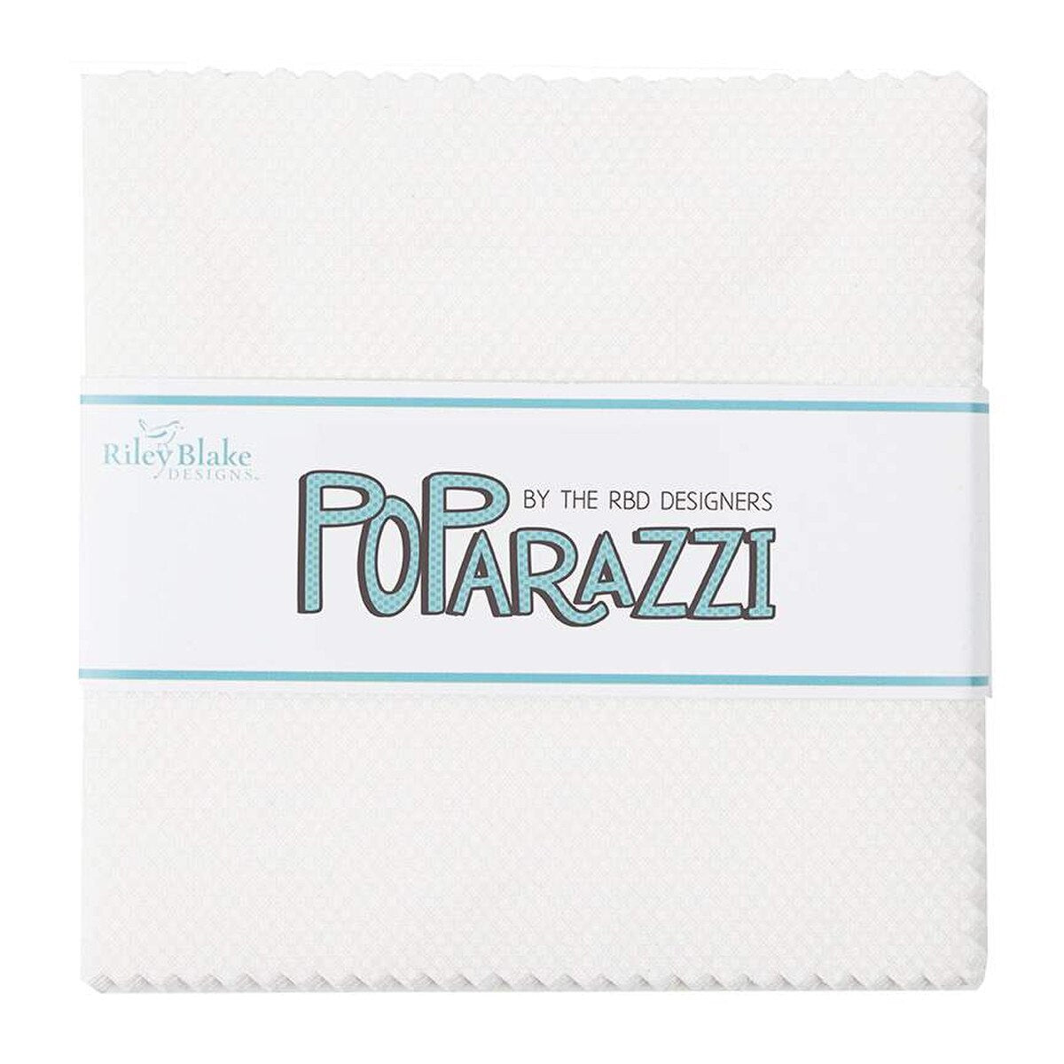 Poparazzi White on White 5" Squares – Block Party Quilt Co